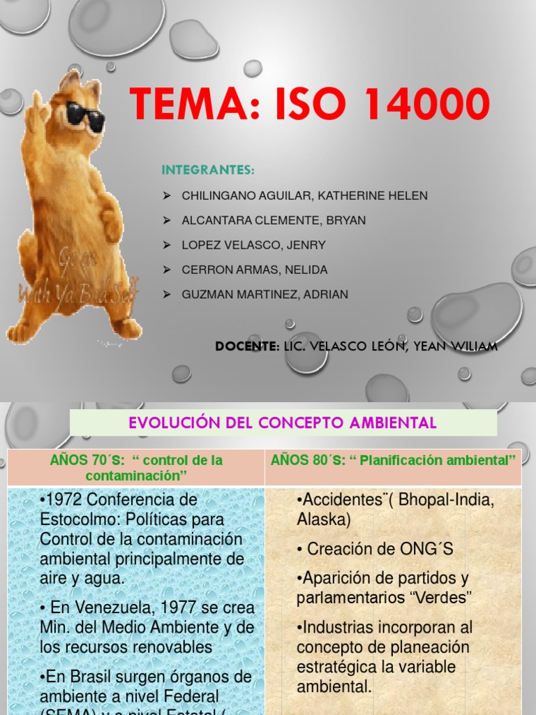 Iso 14000 Actual | PDF | Entorno natural | Science