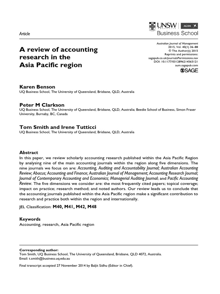 A Review of Accounting | PDF | International Financial Reporting ...