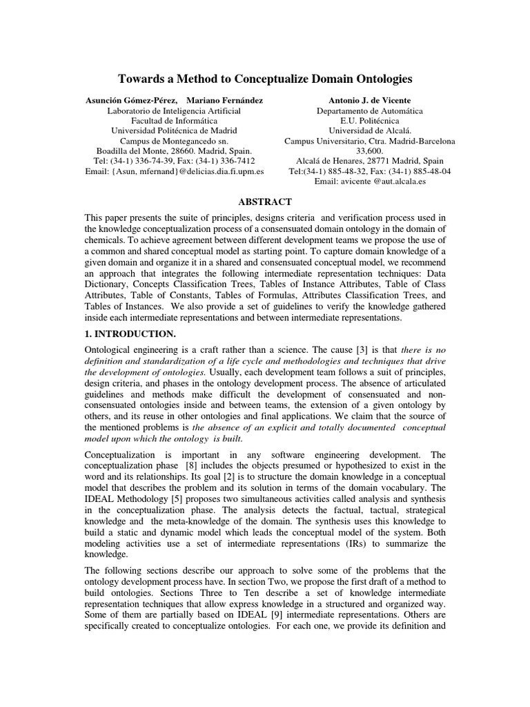 A Method for Conceptualizing Domain Ontologies Through Intermediate ...