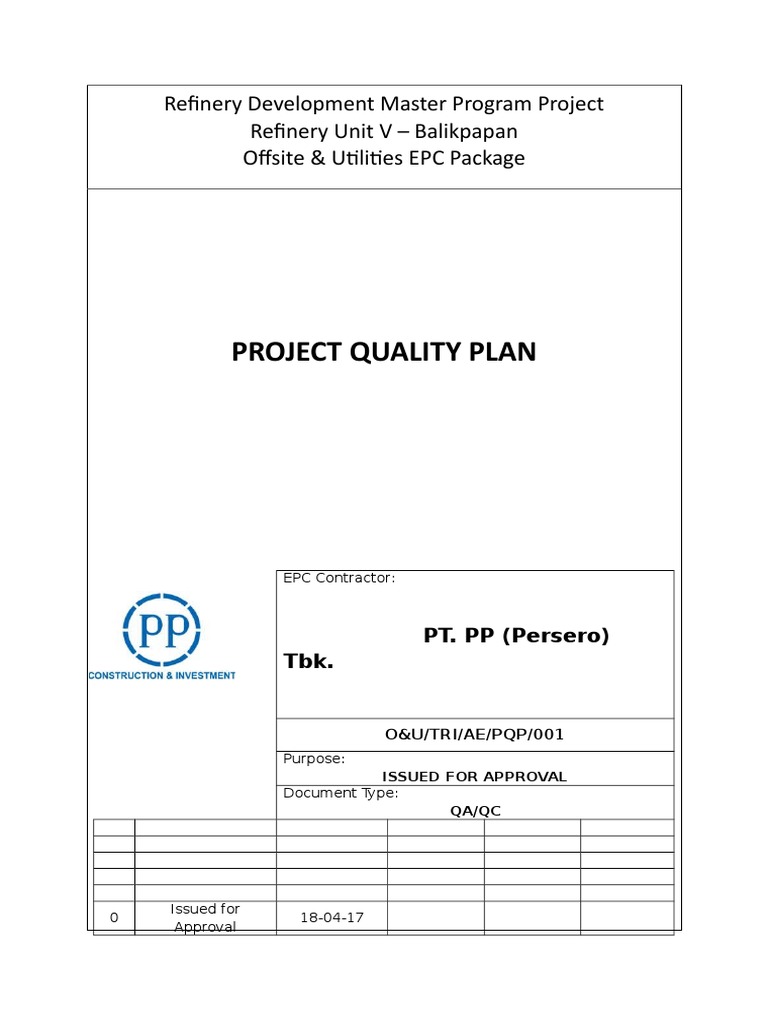 QAQC Requirement - O&U EPC Package | PDF | Quality Assurance | Quality (Business)
