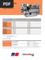 MTU Series 4000 Engine Specifications | PDF | Engines | Vehicle Parts