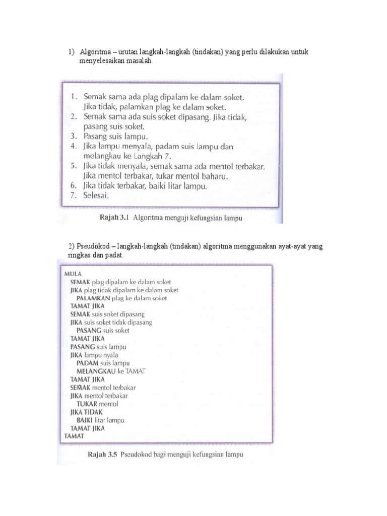 NOTA Algoritma | PDF