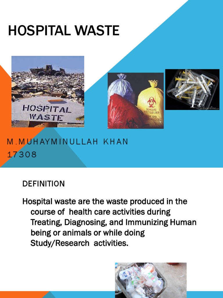 Hospital Waste Management | PDF