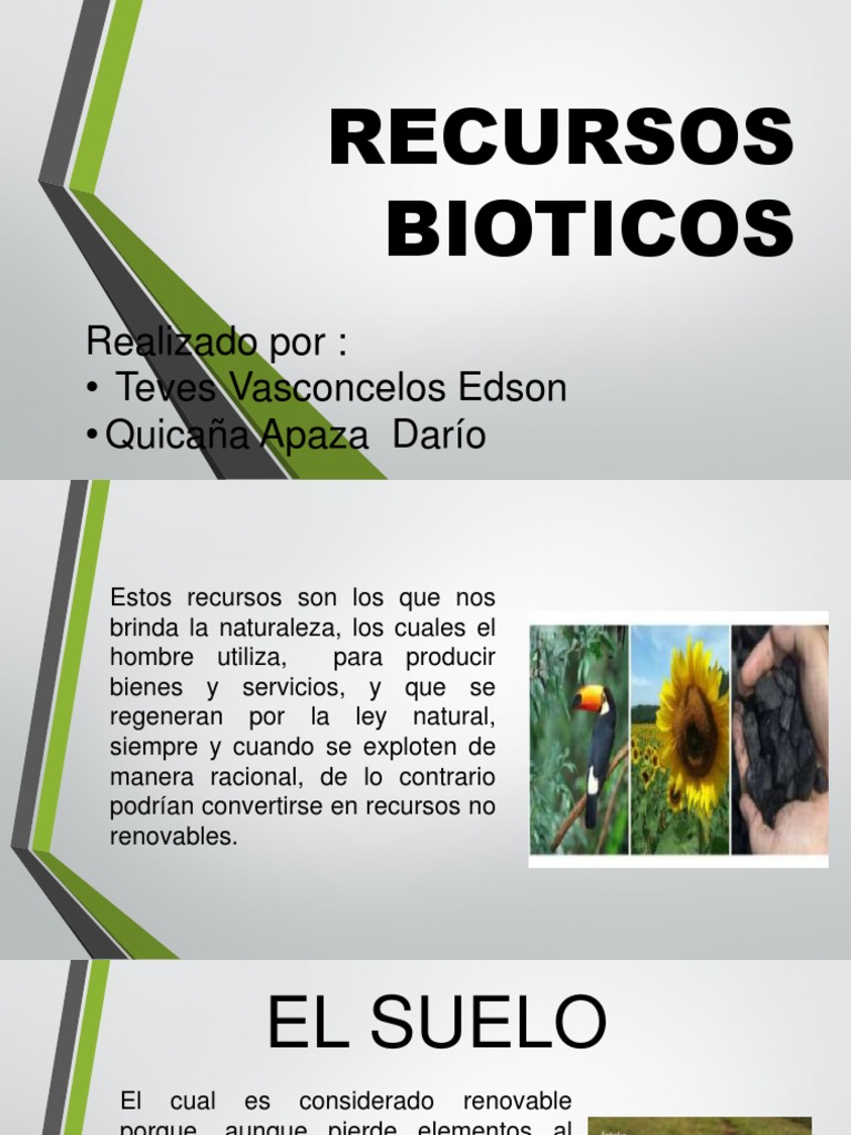 Recursos Bioticos | PDF | Organismos | Depredación
