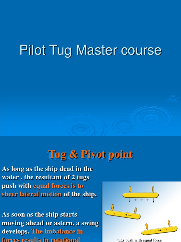 Pilot Tugmaster | PDF | Anchor | Rudder