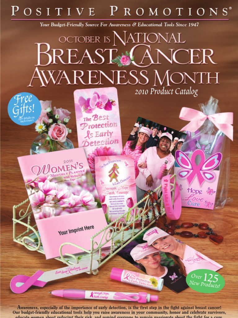 Positive Promotions Breast Cancer Awareness Catalog | PDF | Breast ...