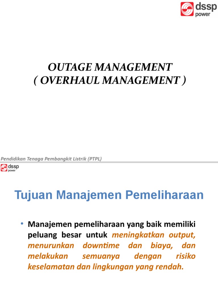 Overhaul Management | PDF