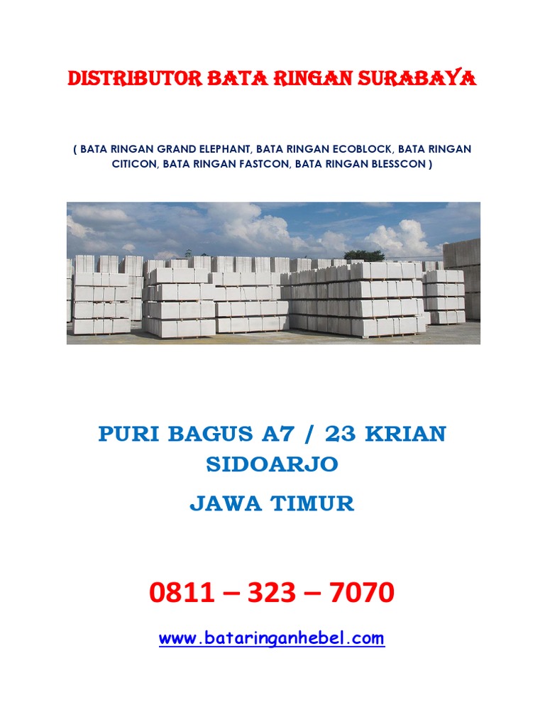 Merk Bata Ringan Paling Bagus, Ya Priority One | PDF