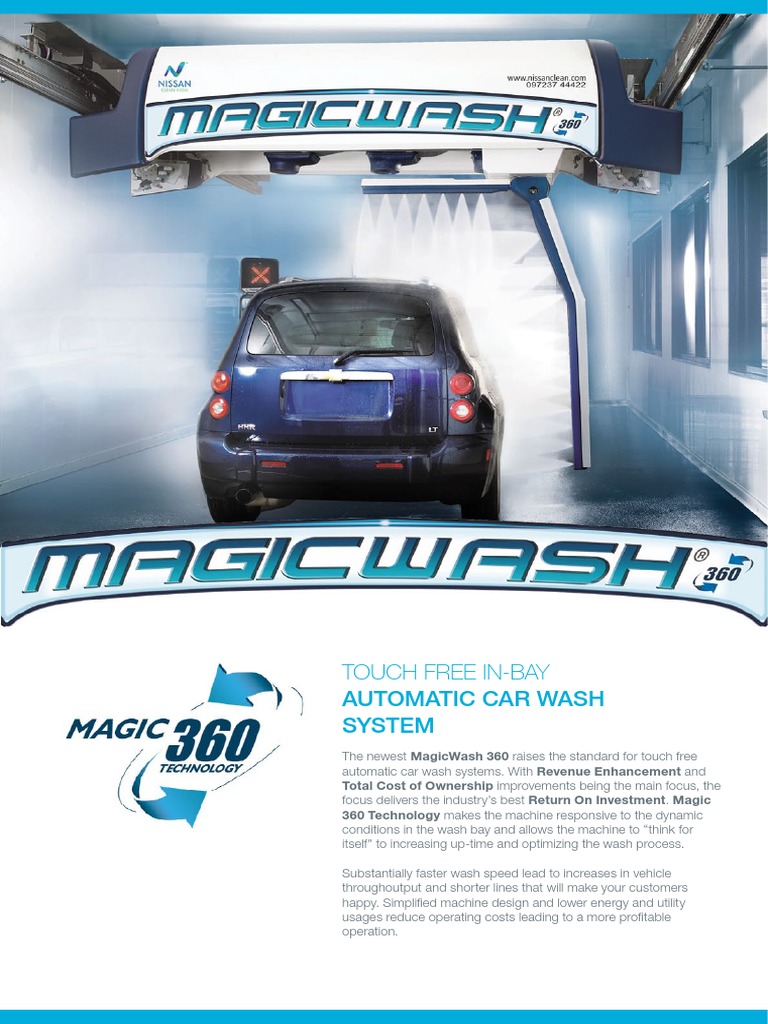 Magicwash 360 Touch Free Automatic Car Wash System | PDF | Car | Paint