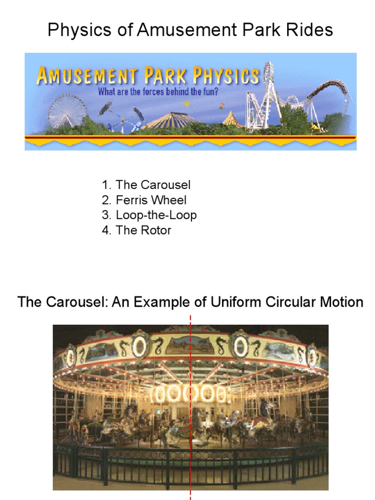 Amusement Park | PDF | Rotation Around A Fixed Axis | Mechanical ...