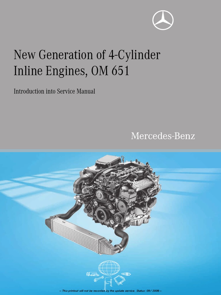 Introduction of The Mercedes 0M651 Engine | PDF | Fuel Injection ...