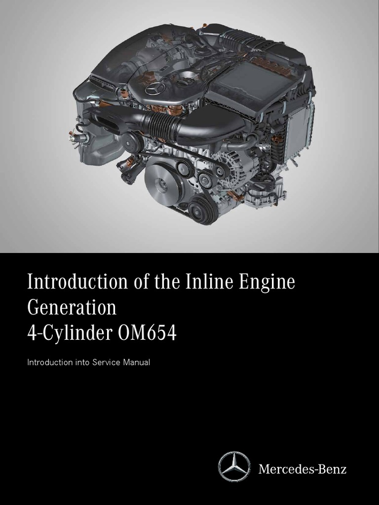 Introduction of the Mercedes OM654 Engine | Turbocharger | Internal ...