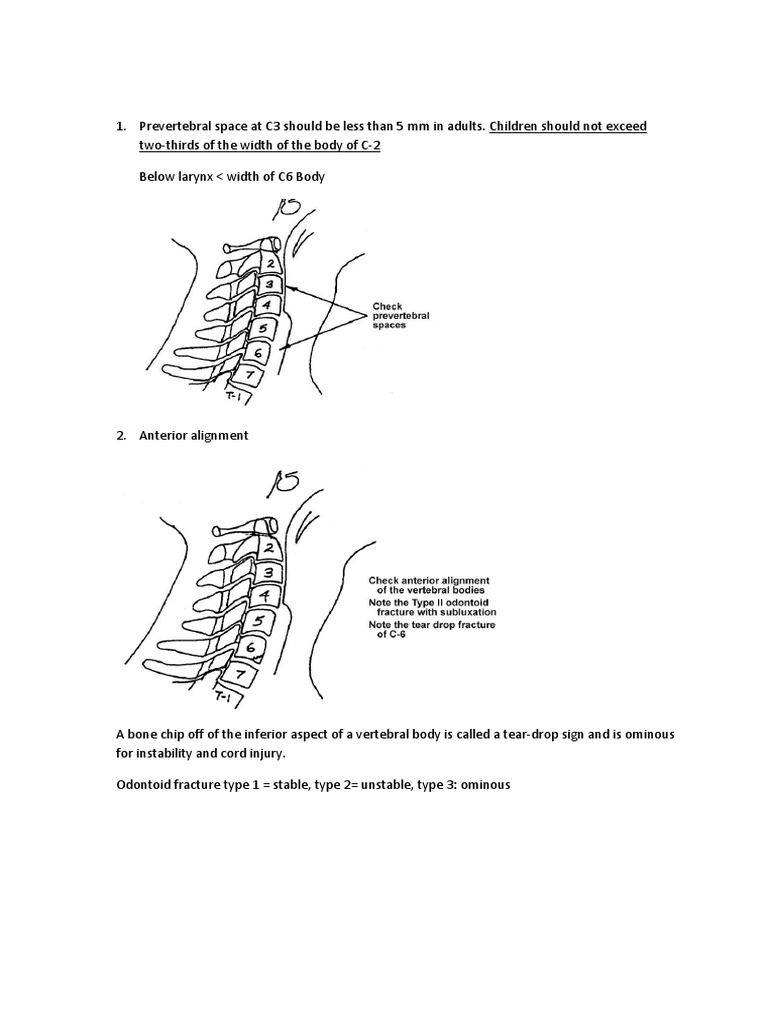 Cervical Spine X-Ray Findings: A Comprehensive Guide to Evaluating ...