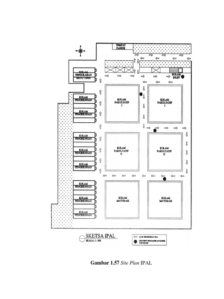Lampiran Denah Ipal | PDF