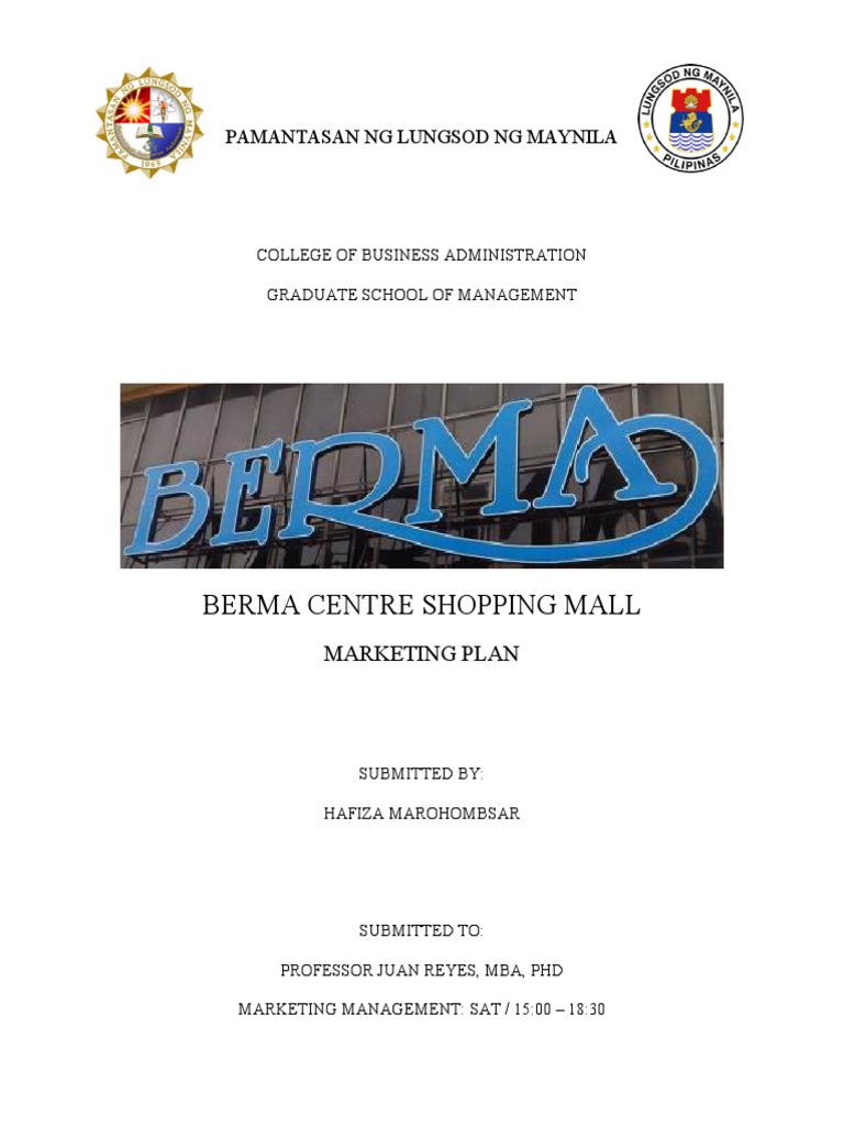 Berma Frontpage | PDF