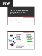 Drop Casting Method | PDF | Photolithography | Evaporation
