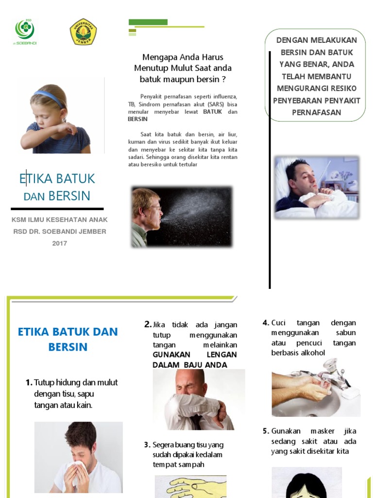 Leaflet Etika Batuk | PDF