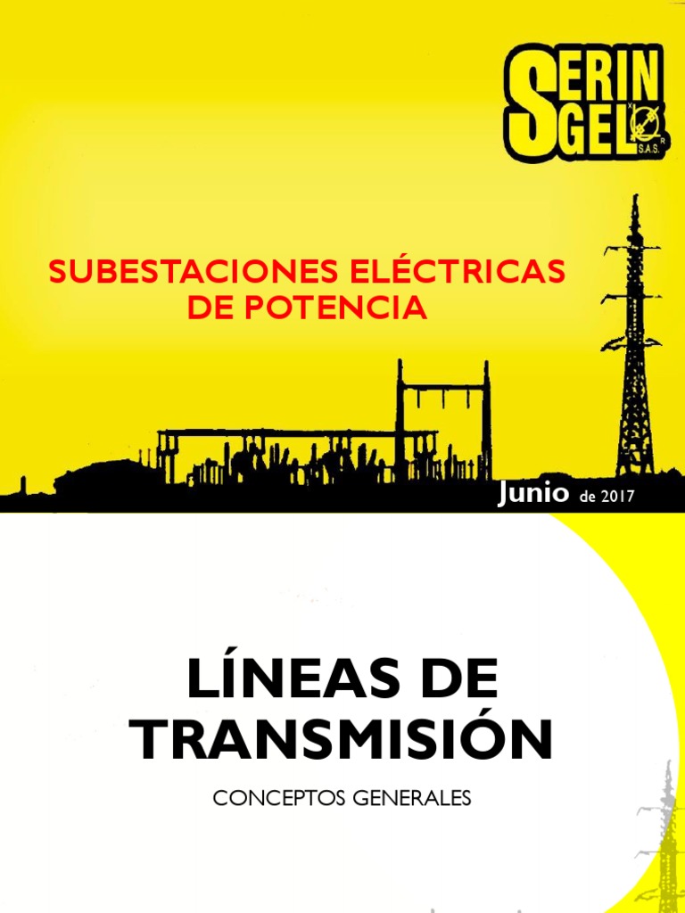 Líneas de Transmisión | PDF | Red eléctrica | Transformador