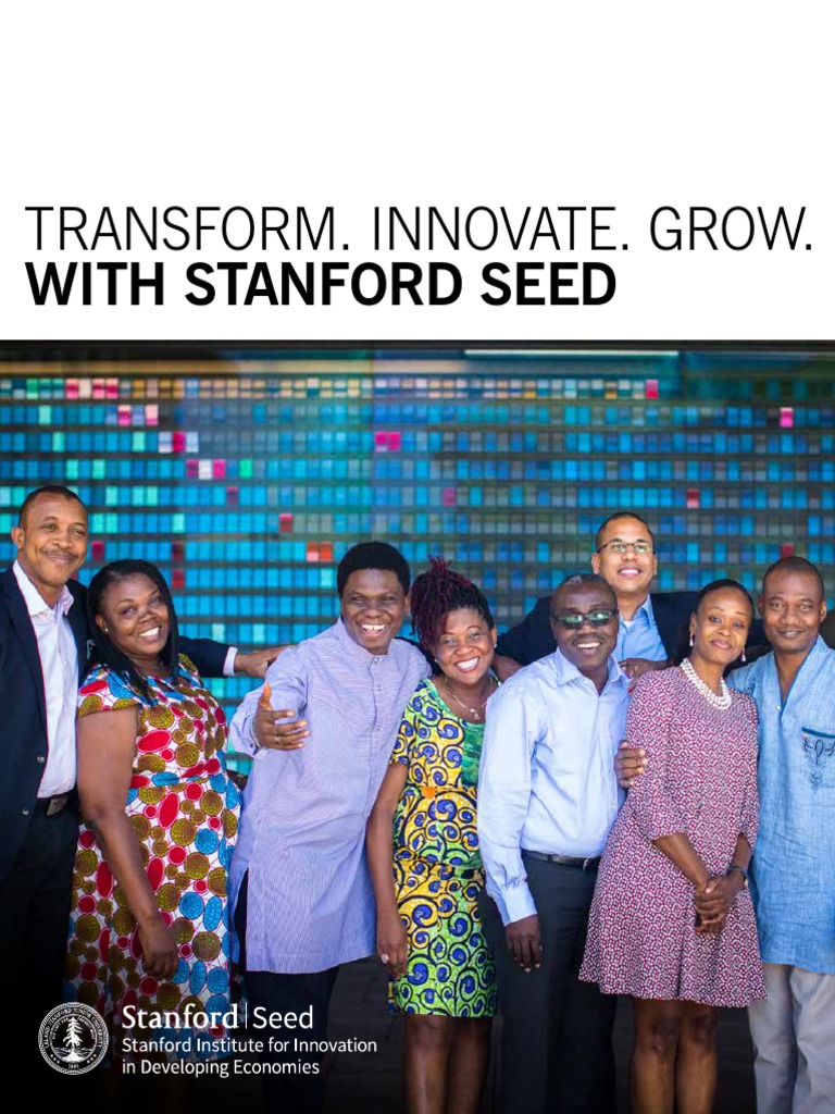 Stanford Seed Transformation Program | PDF | Entrepreneurship | Leadership