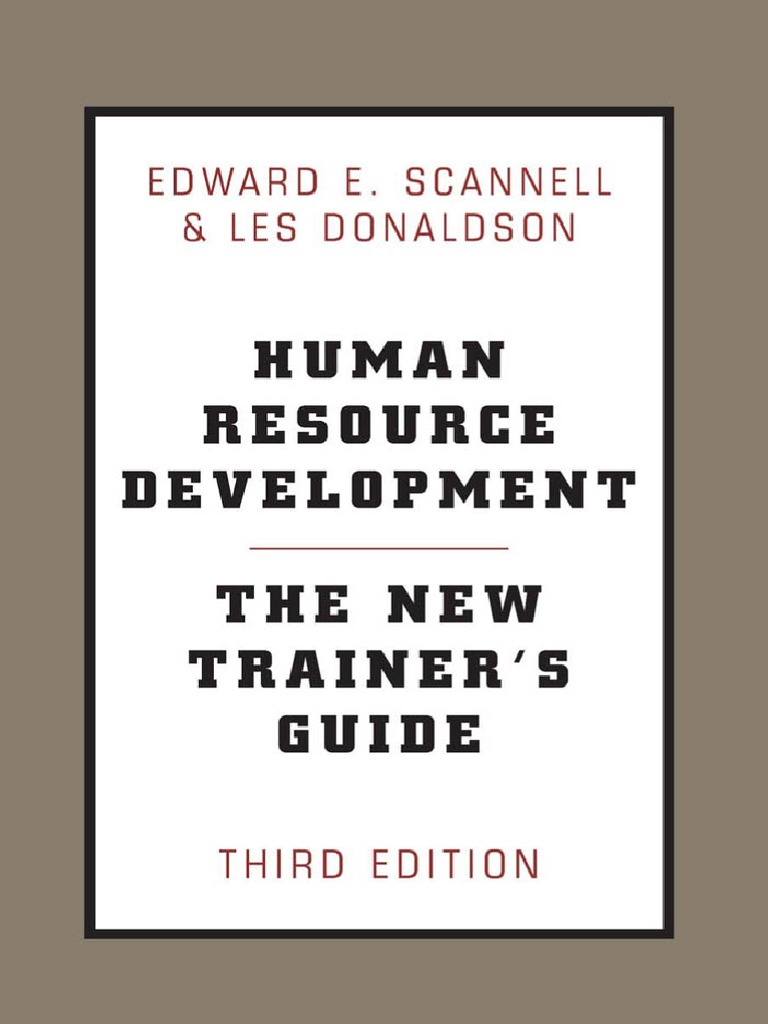 Les Donaldson, Edward Scannell, Edward S. Scannell-Human Resource ...