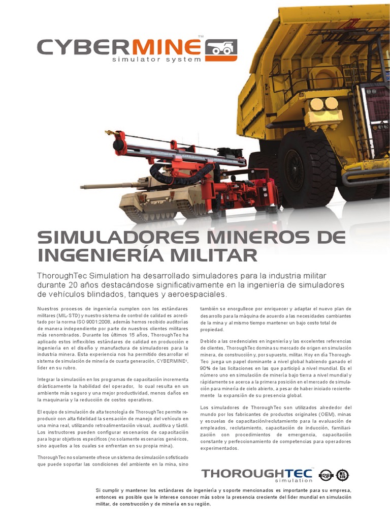 Cybermine 4 Page A4 SPANISH Email | PDF | Fabricante Original de Equipo ...