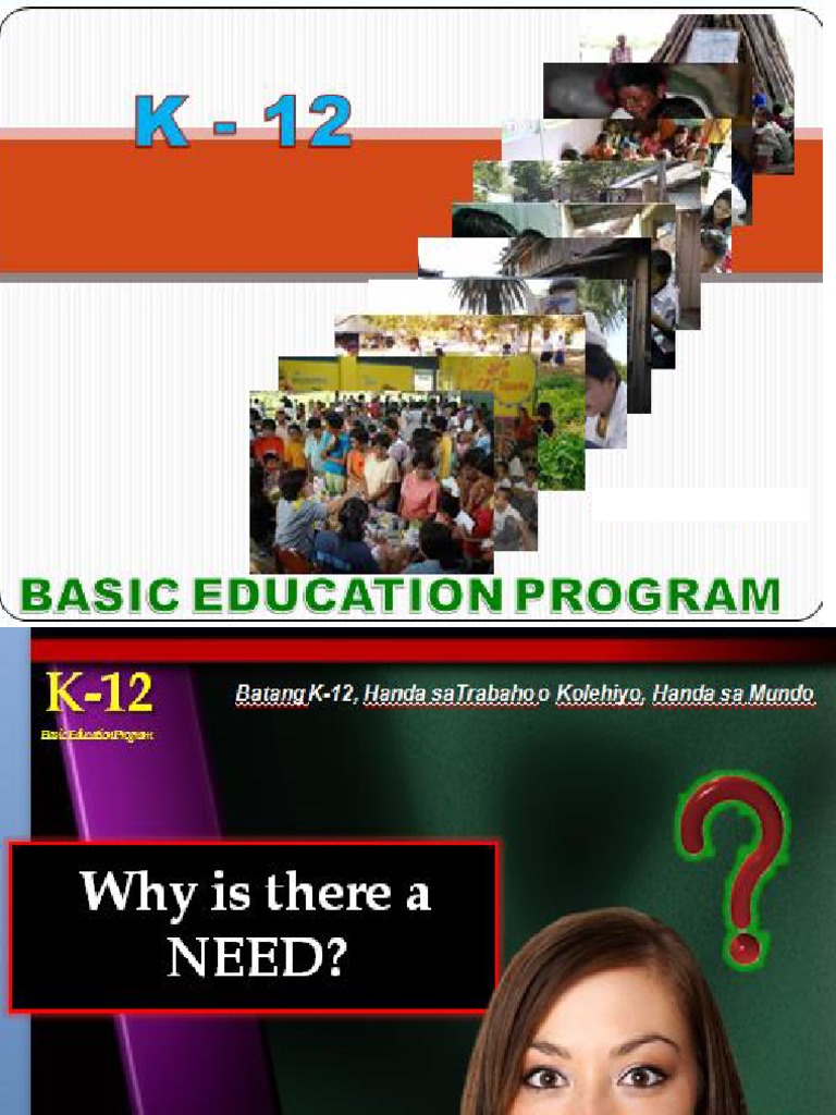 K To 12 Curriculum | PDF | Educational Stages | Curriculum