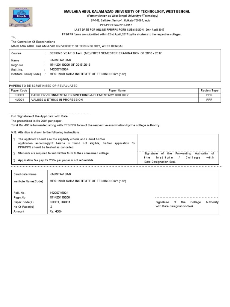 PPR PPS-Form 151420110206 14200715024 | PDF | Academia | Learning