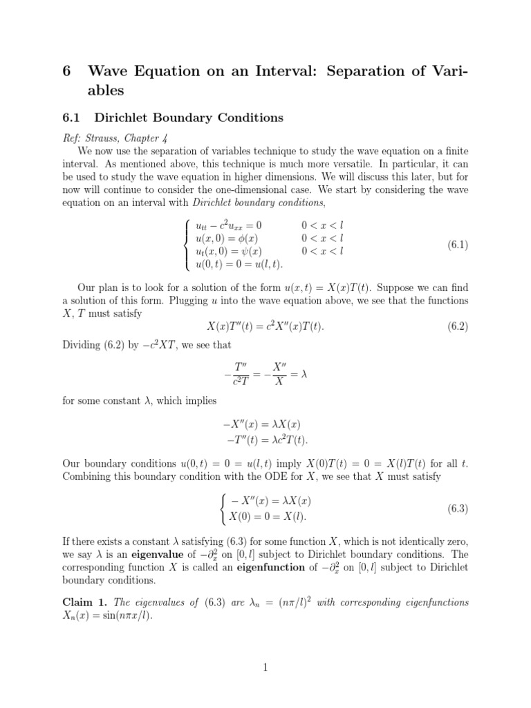 Wave Equation 2 | PDF | Sine | Wave Equation