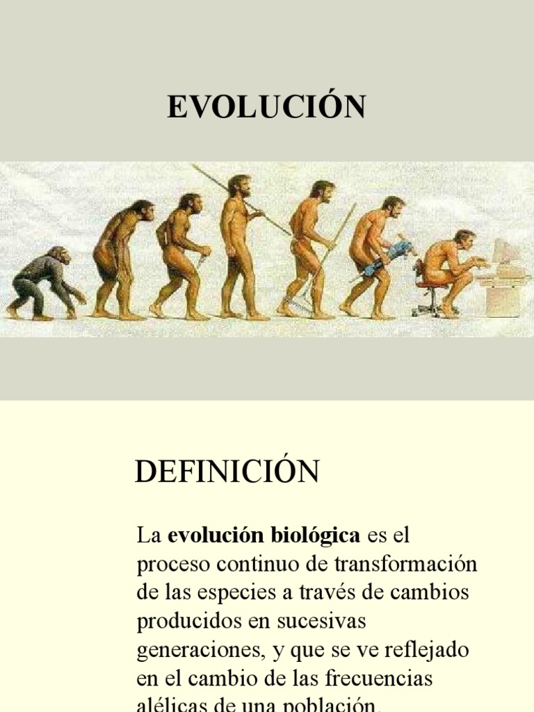Evolucion Biologica | PDF | Evolución | Seleccion natural