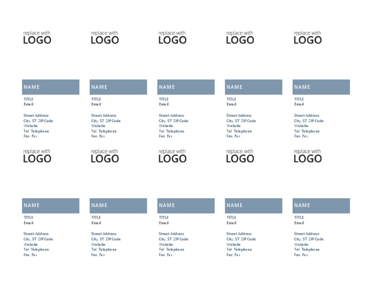 Sample Business Cards | PDF