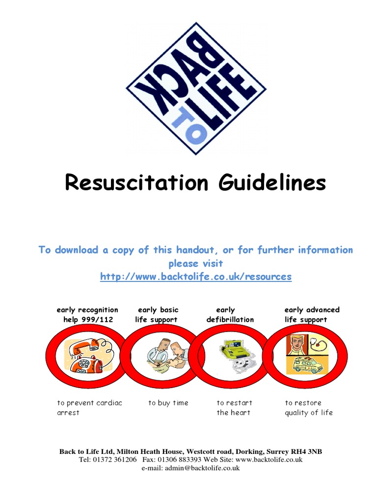 2010 BLS AED Handout | PDF | Cardiopulmonary Resuscitation ...
