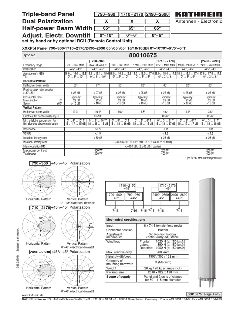 PDF | PDF | Antenna (Radio) | Decibel