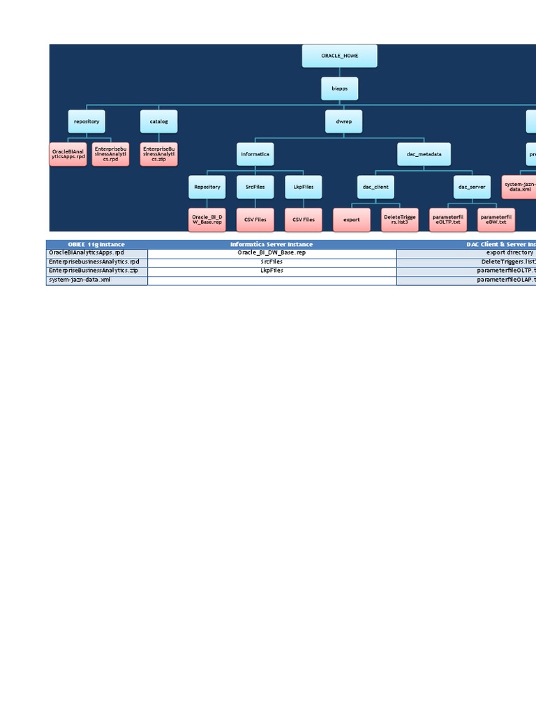 OBIEE 11g Instance Informatica Server Instance DAC Client & Server Instance | PDF | Business