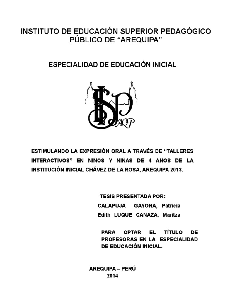 Caratula de Inicial | PDF