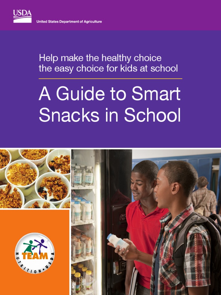 A Guide To Smart Snacks in Schools | Download Free PDF | Nutrition ...
