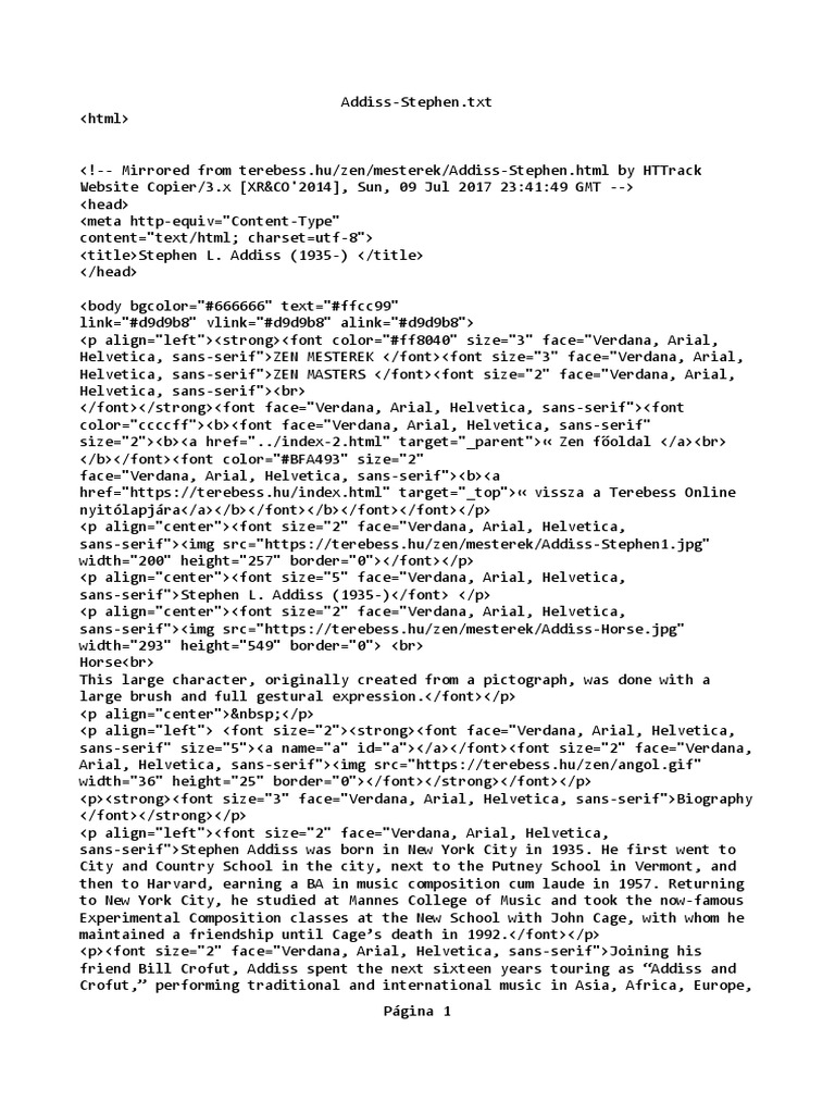 Addiss Stephen | PDF | Helvetica | Arial