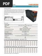 10.-Datasheet Bateria Narada 12NDT200S | PDF | Battery (Electricity) | Electricity