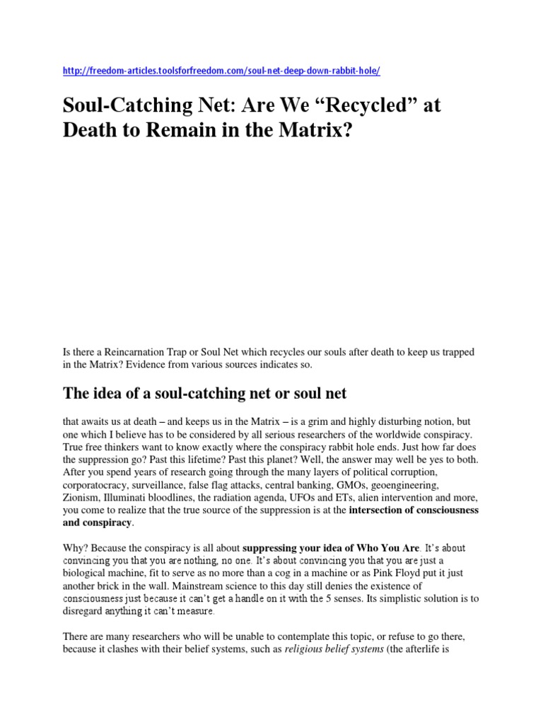 Val Valerian Soul Trap | PDF | Reincarnation | Afterlife