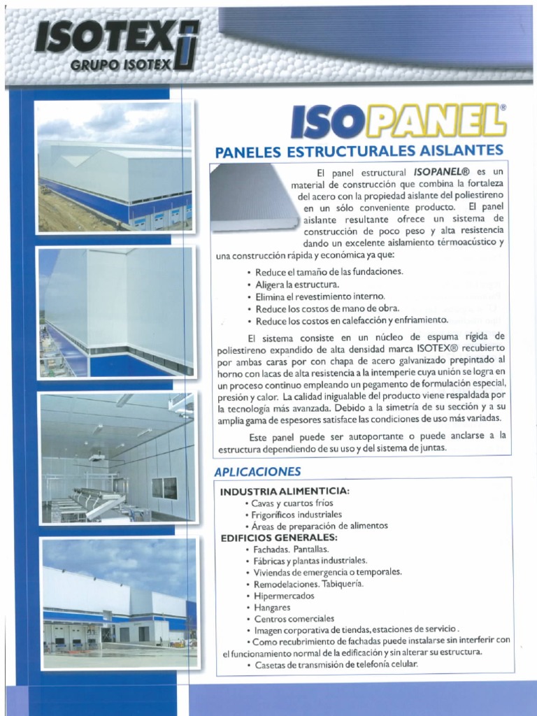 Catalogo Isopanel PDF | PDF