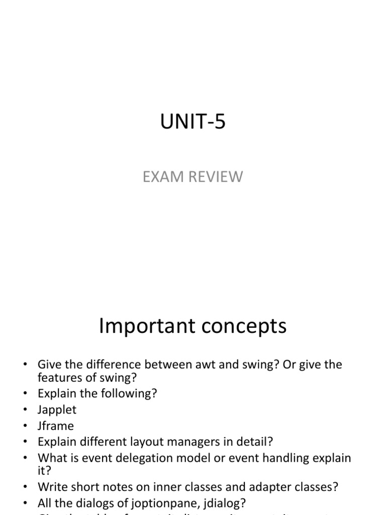 Java Units | PDF | Computing Platforms | Computing