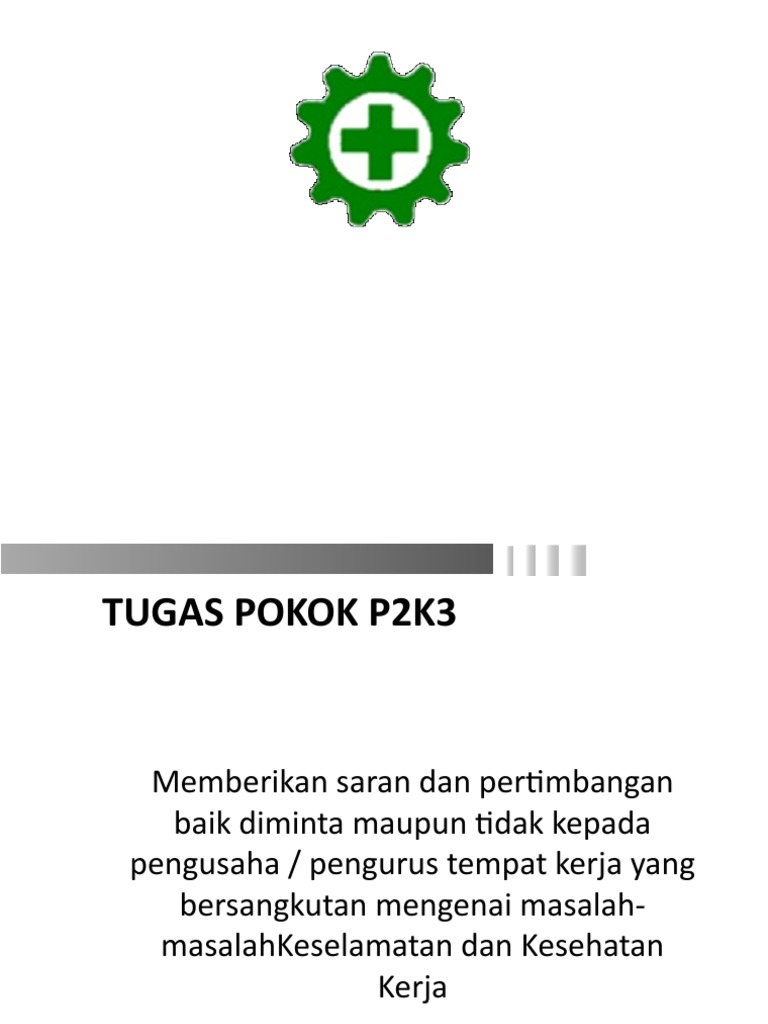 Untuk Handout - Tata Kerja Dan Pelaporan p2k3 | PDF