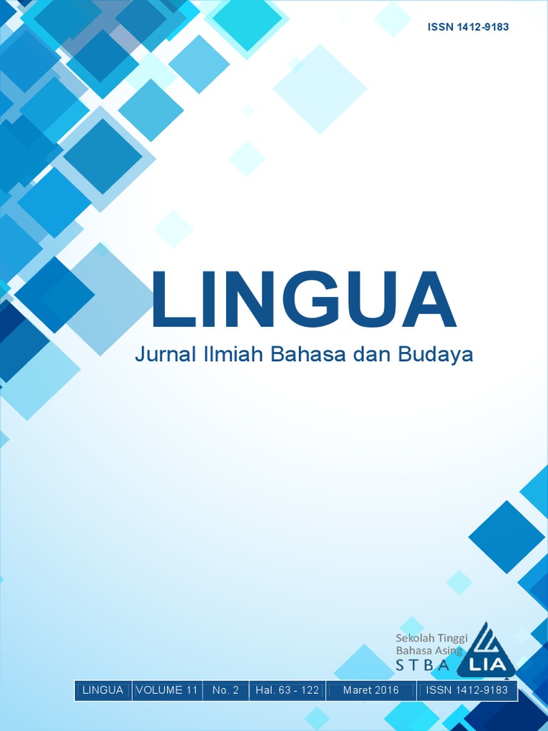 LINGUA STBA LIA (Vol. 11, No. 2, March 2016) | PDF