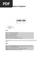 Basic Bearing Designation System - SKF | PDF