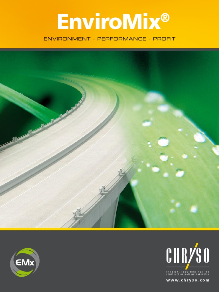 Enviromix: Environment - Performance - Profit | PDF | Concrete ...