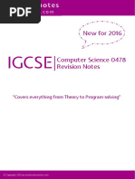 Revision Guide - AS and A Level Computer Science Coursebook PDF | PDF