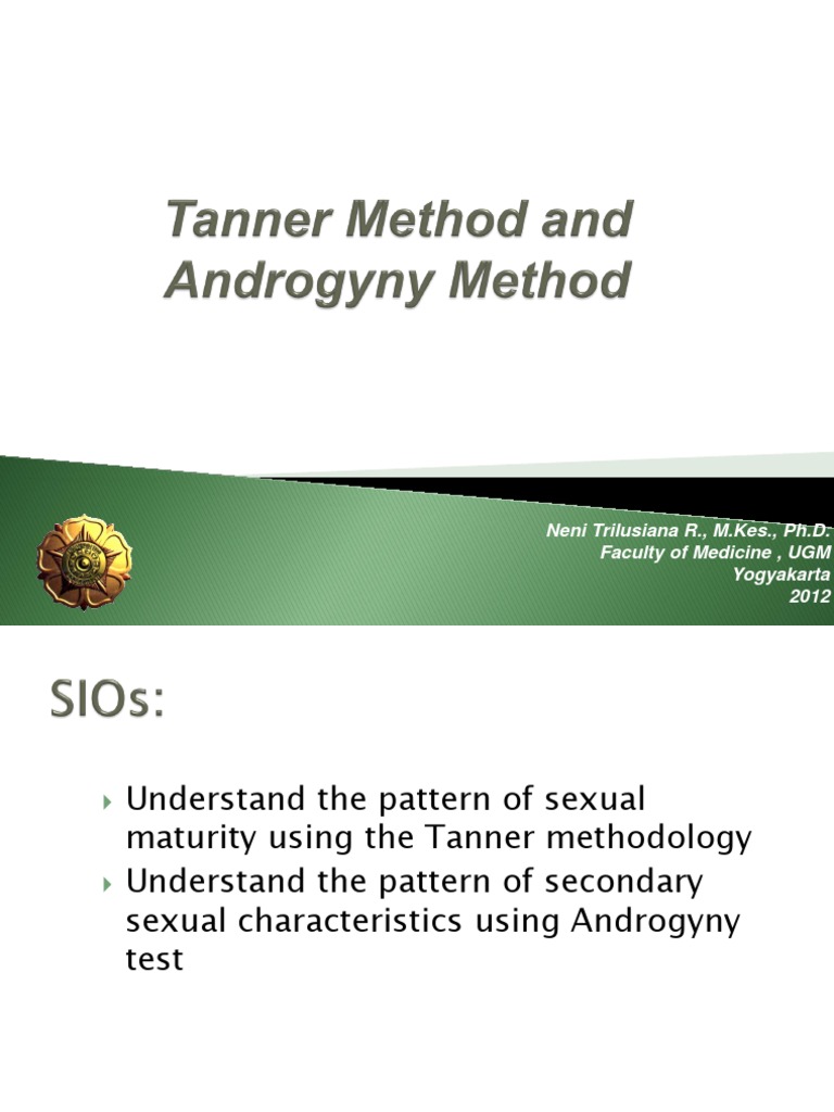 Tanner Method and Androgyny 2012 | PDF | Puberty | Adolescence