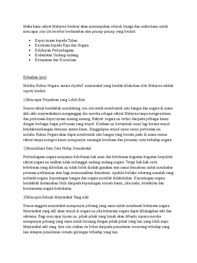 Maka Kami Rakyat Malaysia | PDF