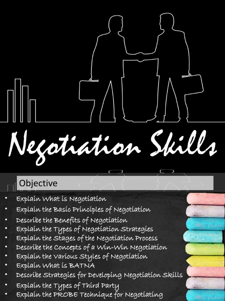 Negotiation-Skills-Basics.pptx | Bargaining | Negotiation