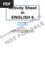 NAT6 Sample Answer Sheet | PDF