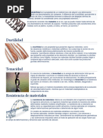 Definición y Ejemplos de Tenacidad | PDF | Ciencia y matemáticas